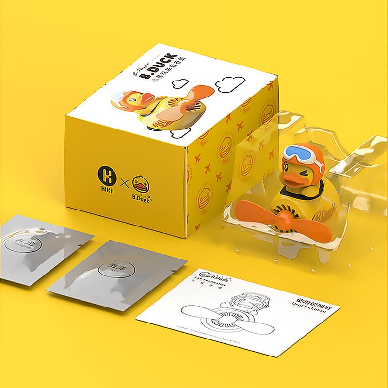 Ducky Pilot | Avion Diffuseur d'Air Rotatif Parfumée – Sylvercar